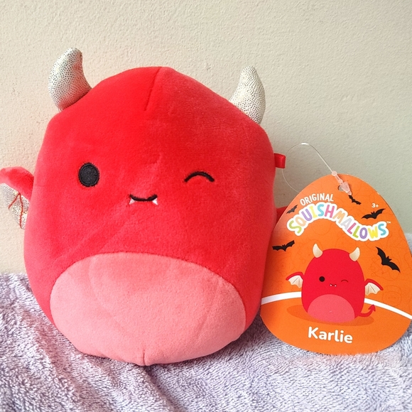 Squishmallows | Toys | 5 Halloween 223 Squishmallows Karlie The Red ...